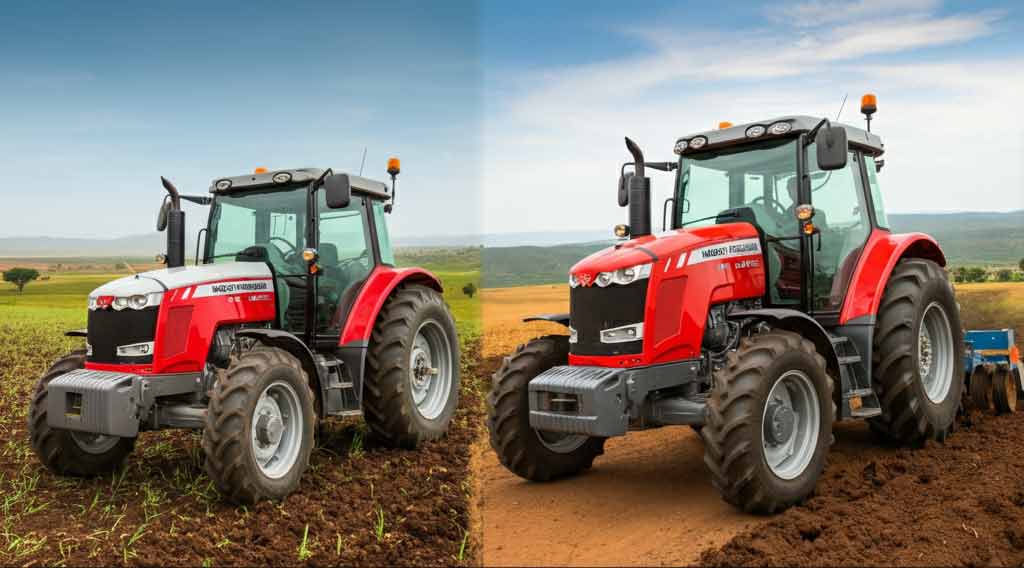 2 Wheel Drive vs 4 Wheel Drive Tractor in Zambia - Massey Ferguson Zambia